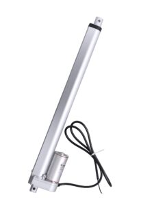 sovik 14" 14 inch stroke linear actuator, 12v dc heavy duty 165lbs maximum lift, for solar tracker, solar panel adjustment