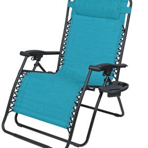 WOODARD CM RXTV-1825-XL-B Woodard Zero Gravity Chair, Blue