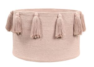 lorena canals bsk-tas-vintnu tassels vintage nude basket