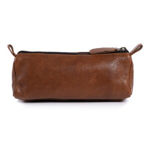 KomalC Leather Pencil Pouch pen case Craft Tool holder For Office Work gift for artists.