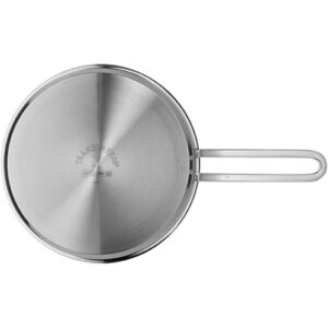 WMF Mini Frying Pan, Coated, Small, 18 cm, Cromargan Polished Stainless Steel, Induction, Stackable, Ideal for Small Portions or Single Households