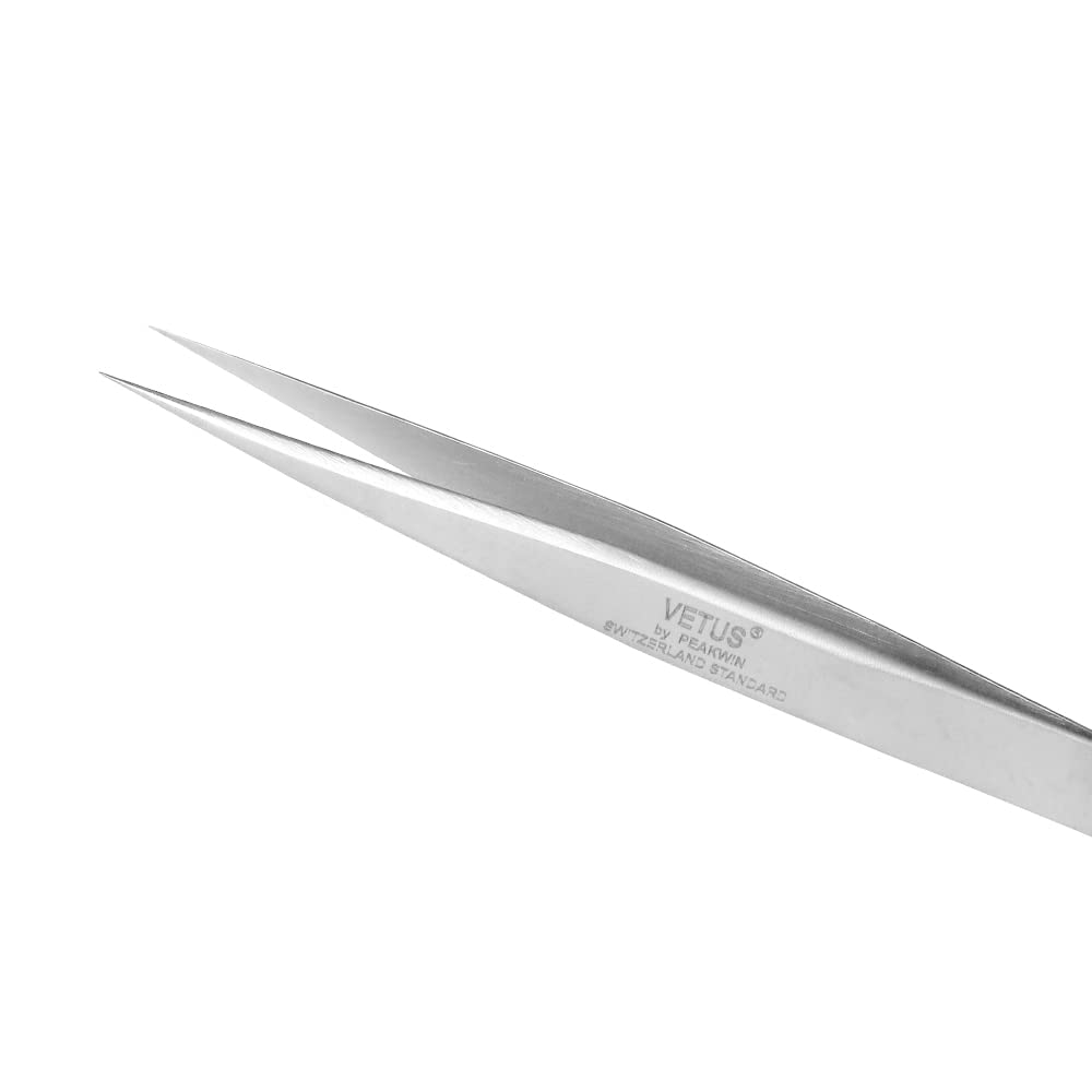 Vetus Tweezer Non-magnetic Stainless Steel Pointed Tip 1-SA