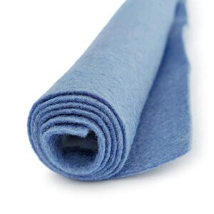 periwinkle purple blue - wool felt oversized sheet - 35% wool blend - 1 12x18 inch sheet