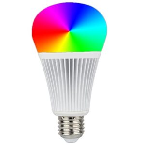 lgidtech fut012 9w rgbww smart wifi 2.4ghz led light bulb rgb+cct color changing & temperature adjustable with memory.remote and gateway hub for smartphone app control all is sold separately