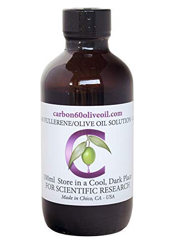 Research Grade Carbon 60 Olive Oil, 100ml bottle