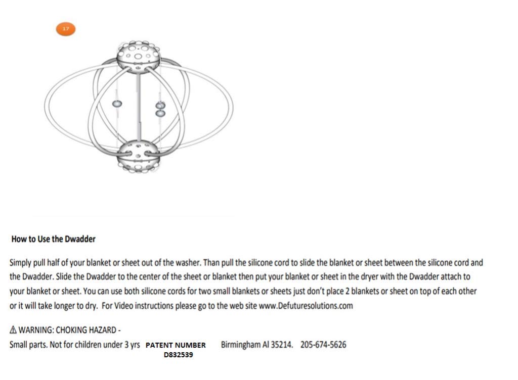 Dwadder Fully Assembled: Dry Blankets Faster, Save Time with The Dwadder!