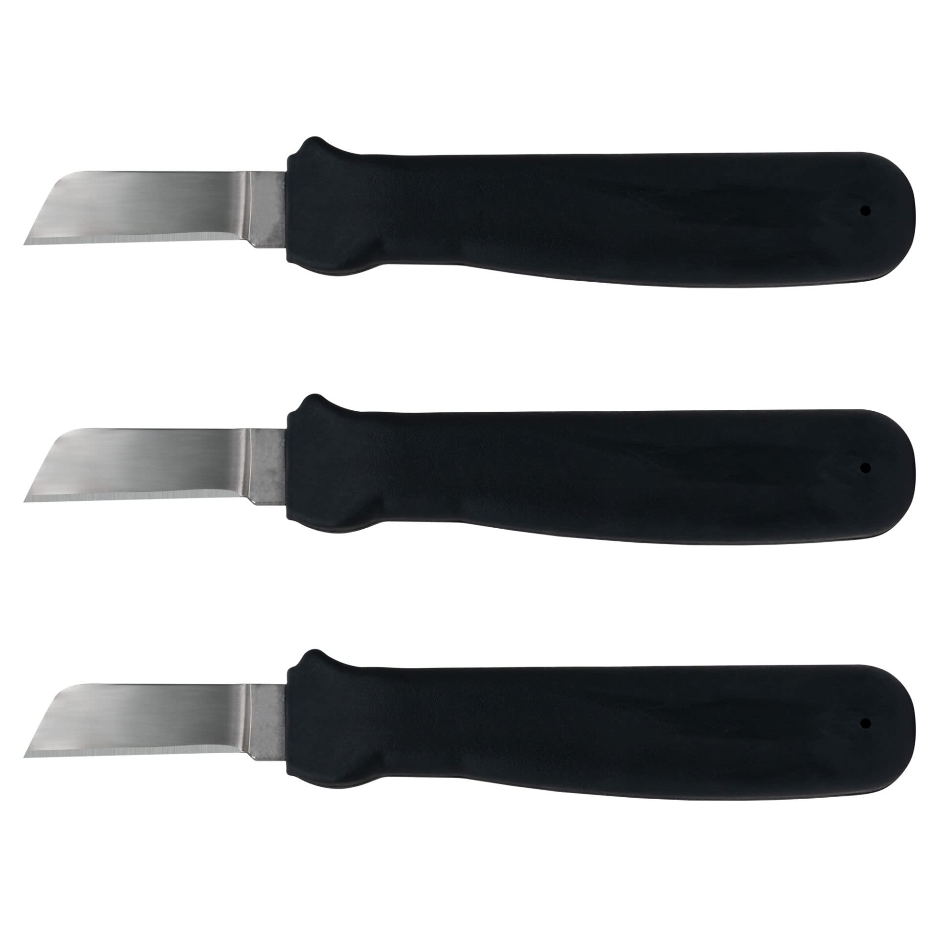 Jameson 32-24E-3PK Cable Splicers Knife, 6-1/4 in., Ergonomic Handle, 3-pack