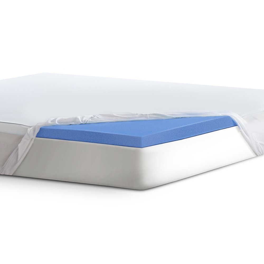 Serta 2" Lasting Dream Gel-Infused Memory Foam Mattress Topper, Full