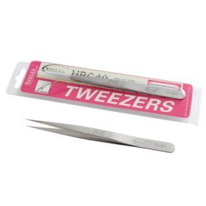 vetus tweezer non-magnetic stainless steel pointed tip 00-sa