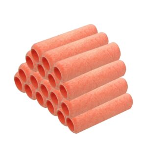 king origin paint roller covers, 18 pack, 9 inch paint roller, 3/8 nap high dense roller covers for smooth and textured rough surfaces