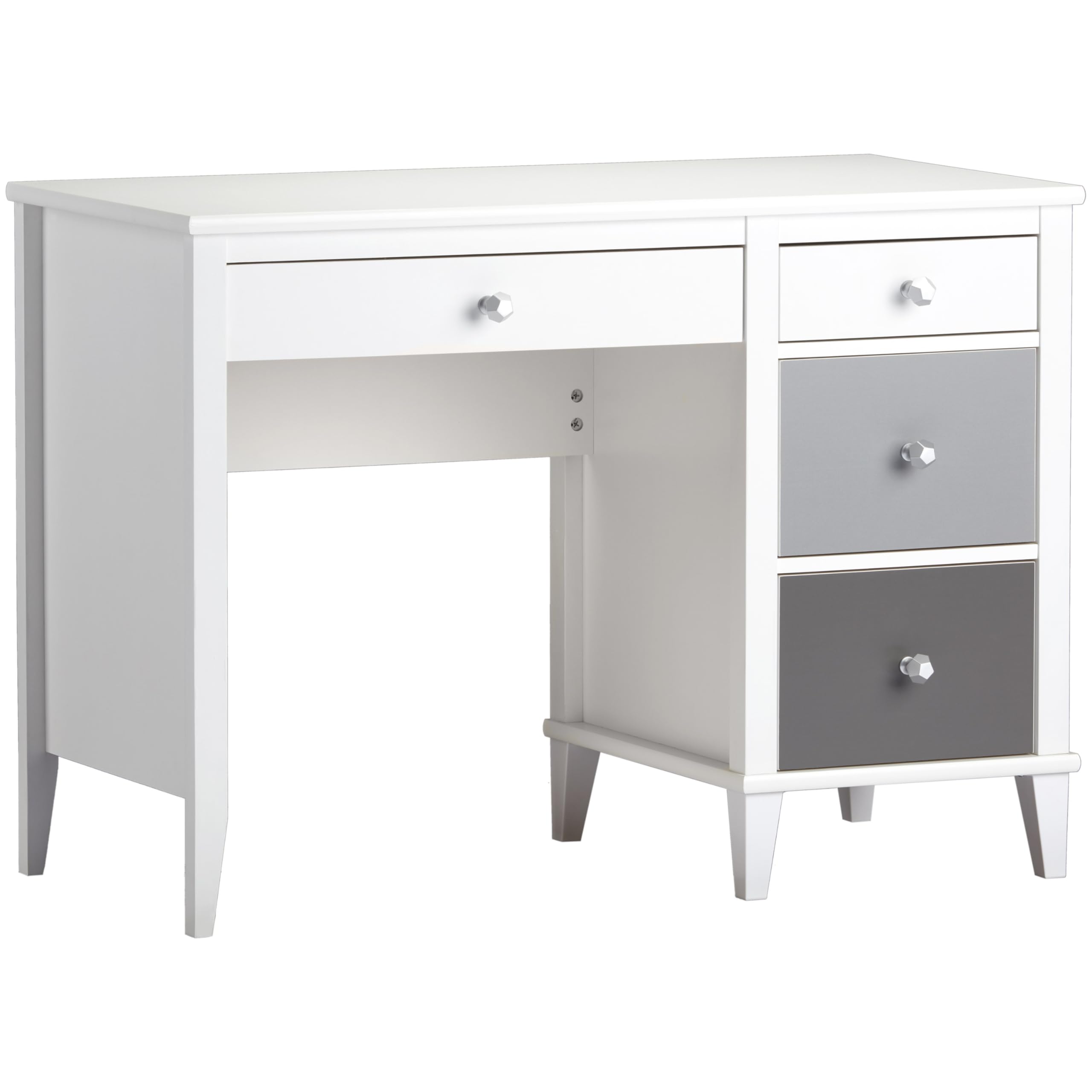 Little Seeds Monarch Hill Poppy Kids' Desk with Grey Drawers