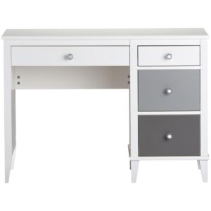 Little Seeds Monarch Hill Poppy Kids' Desk with Grey Drawers