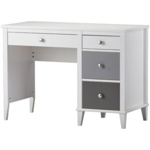 Little Seeds Monarch Hill Poppy Kids' Desk with Grey Drawers