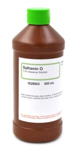 aldon innovating science 1% aqueous safranin o solution, 500ml - the curated chemical collection