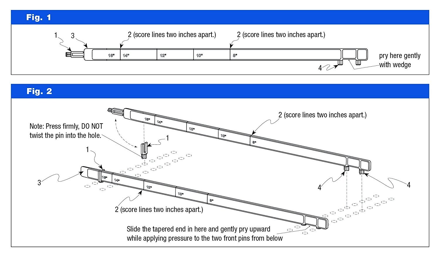 Clear Plastic Gondola Shelf Dividers, Universal Fits All Gondola Shelving up to 16" D - 100 Pack