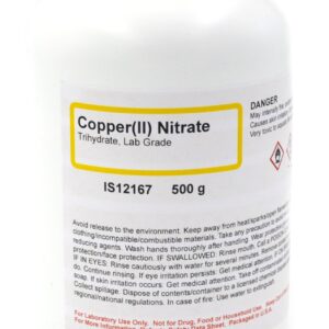 ALDON Innovating Science Lab-Grade Copper (II) Nitrate Trihydrate, 500g - The Curated Chemical Collection