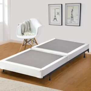 Mattress Solution Fully Assembled Low Profile Split Wood Traditional Boxspring/Foundation, Queen, Tomorrow Dream Collection