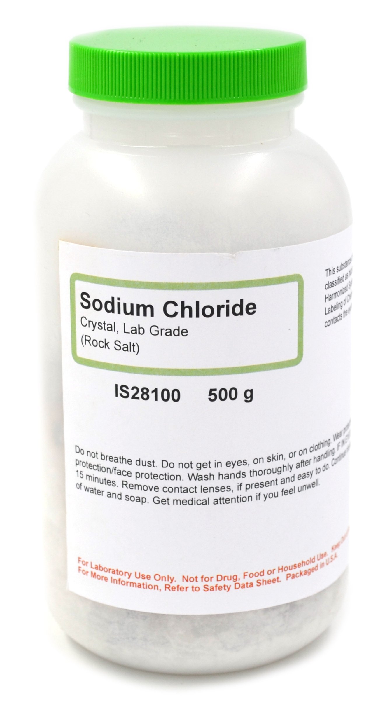 ALDON Innovating Science Lab-Grade Sodium Chloride Crystals, 500g - The Curated Chemical Collection