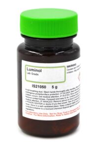 aldon innovating science lab-grade luminol, 5g - the curated chemical collection