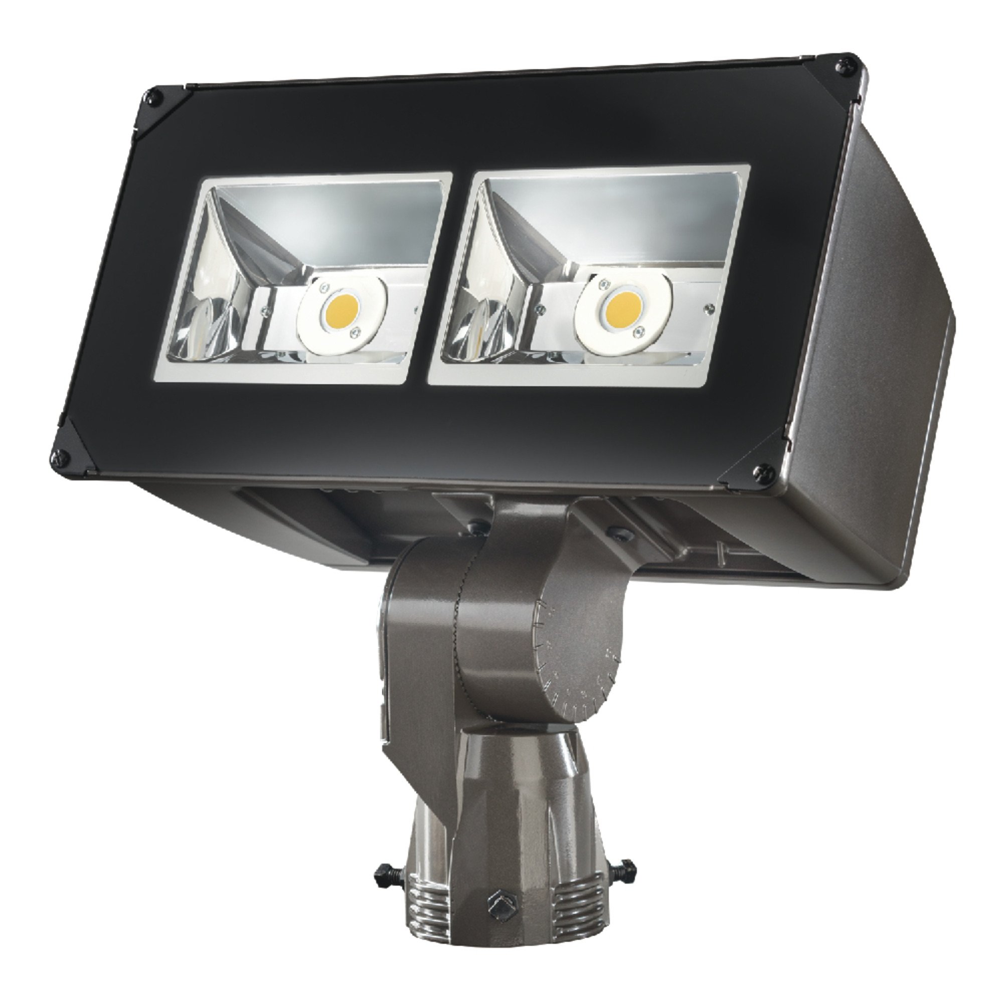 Lumark NFFLD-C40-S Night Falcon 128W Carbon Outdoor Integrated LED Area Light with Slipfitter Mounting, Bronze