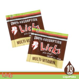 Licks Dog Multi-Vitamin Supplements - 10-use