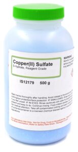 aldon innovating science reagent grade copper (ii) sulfate 5-hydrate, 500g - the curated chemical collection