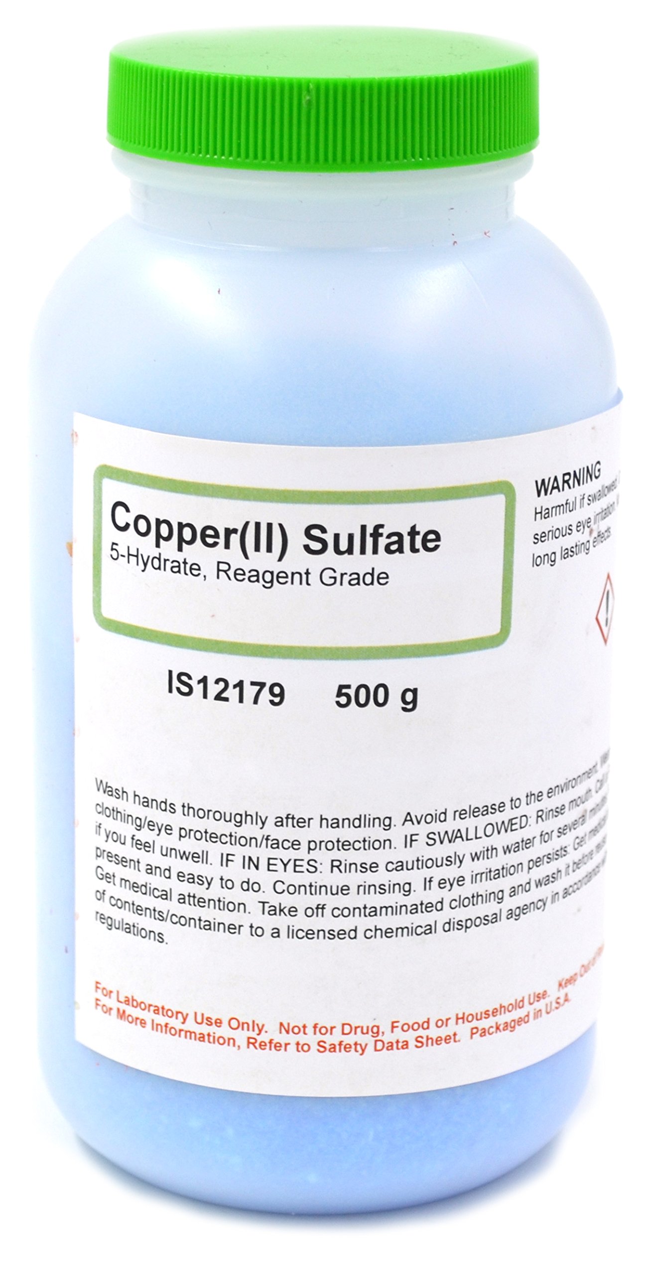 ALDON Innovating Science Reagent Grade Copper (II) Sulfate 5-Hydrate, 500g - The Curated Chemical Collection