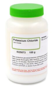 aldon innovating science lab-grade potassium chloride, 100g - the curated chemical collection