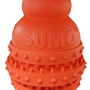 Sumo Rubber Dental Play (S) Dog Toy (Red)