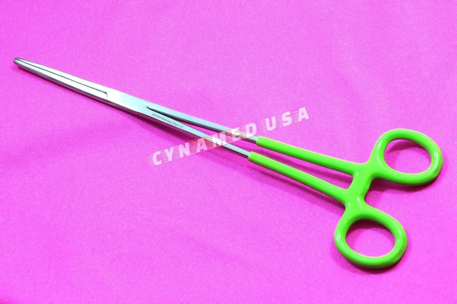 German Stainless Straight Forceps, Hemostat Forceps clamp 10" (Cynamed Brand) … … …