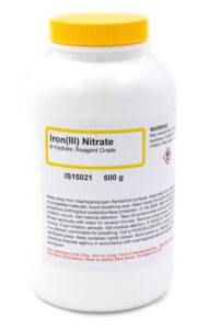 aldon innovating science reagent grade iron (iii) nitrate 9-hydrate, 500g - the curated chemical collection