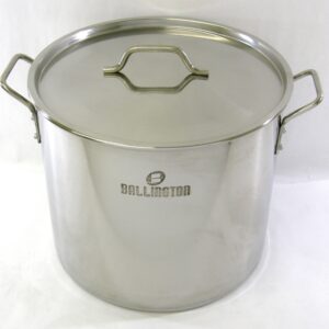 40 QT Quart 10 Gallon Stainless Steel Stock Tamale Steamer Pot Beer Brew Kettle