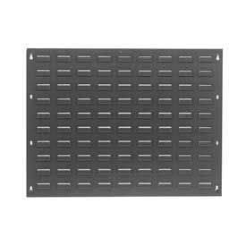 Global Industrial Steel Louvered Wall Panel Without Bins, 27x21 - Lot of 2