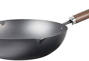 Yoshikawa Fry Pan, 11 in, Black