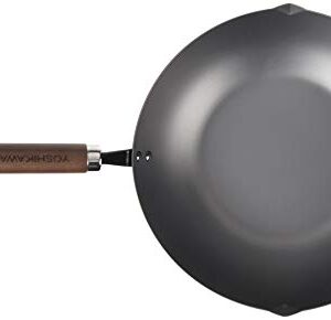 Yoshikawa Fry Pan, 11 in, Black