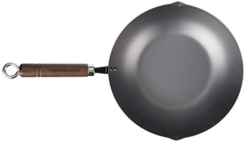 Yoshikawa Fry Pan, 11 in, Black