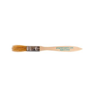 Pro Grade - Chip Paint Brushes - 24 Ea 1/2 Inch Chip Paint Brush Light Brown