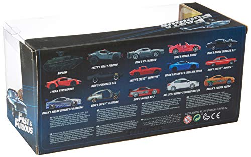 Jada Toys Fast & Furious 1:24 Johnny's Honda S2000 Die-cast Car, Toys for Kids and Adults, Black