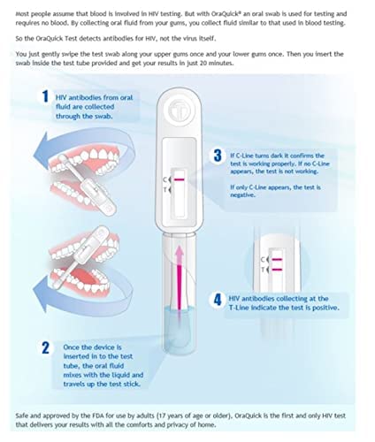 OraQuick In-Home HIV Test Kit - 1 Each, Pack of 5