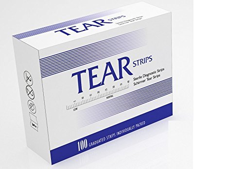 100 Diagnostic Schirmer Tear Strips Graduated Strips Individually Packed