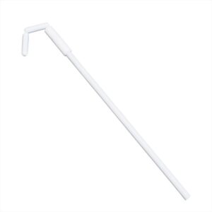 INTLLAB 25cm Magnetic Stir Bar Retriever, 10 inch Length, Teflon PTFE, Anti-Corrosive, Chemical Resistant