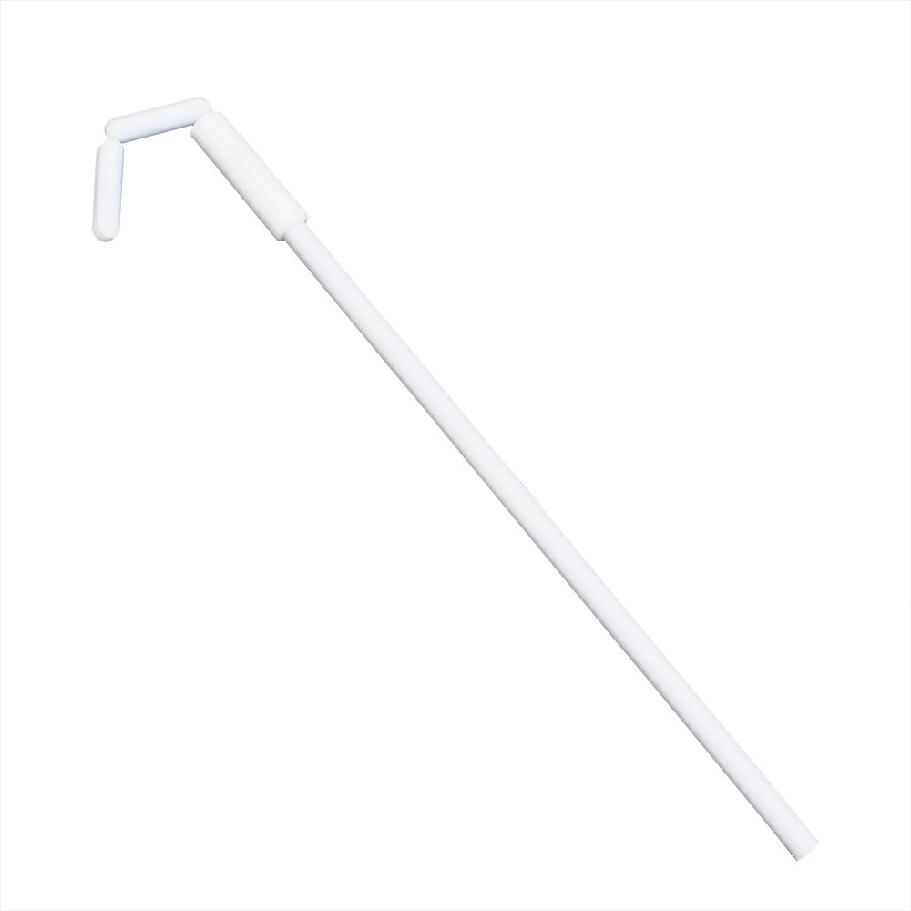 INTLLAB 25cm Magnetic Stir Bar Retriever, 10 inch Length, Teflon PTFE, Anti-Corrosive, Chemical Resistant