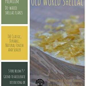 De-Waxed Super Blonde Shellac Flakes 1 lb. (16 oz.)