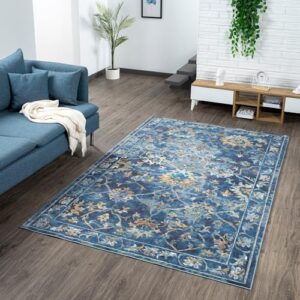 lr home gala collection area rug, 8'9" x 11'9", indigo multi