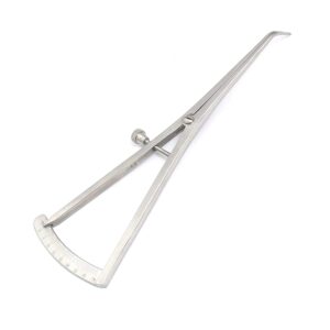 precise canada: castroviejo bone caliper 40mm, curved