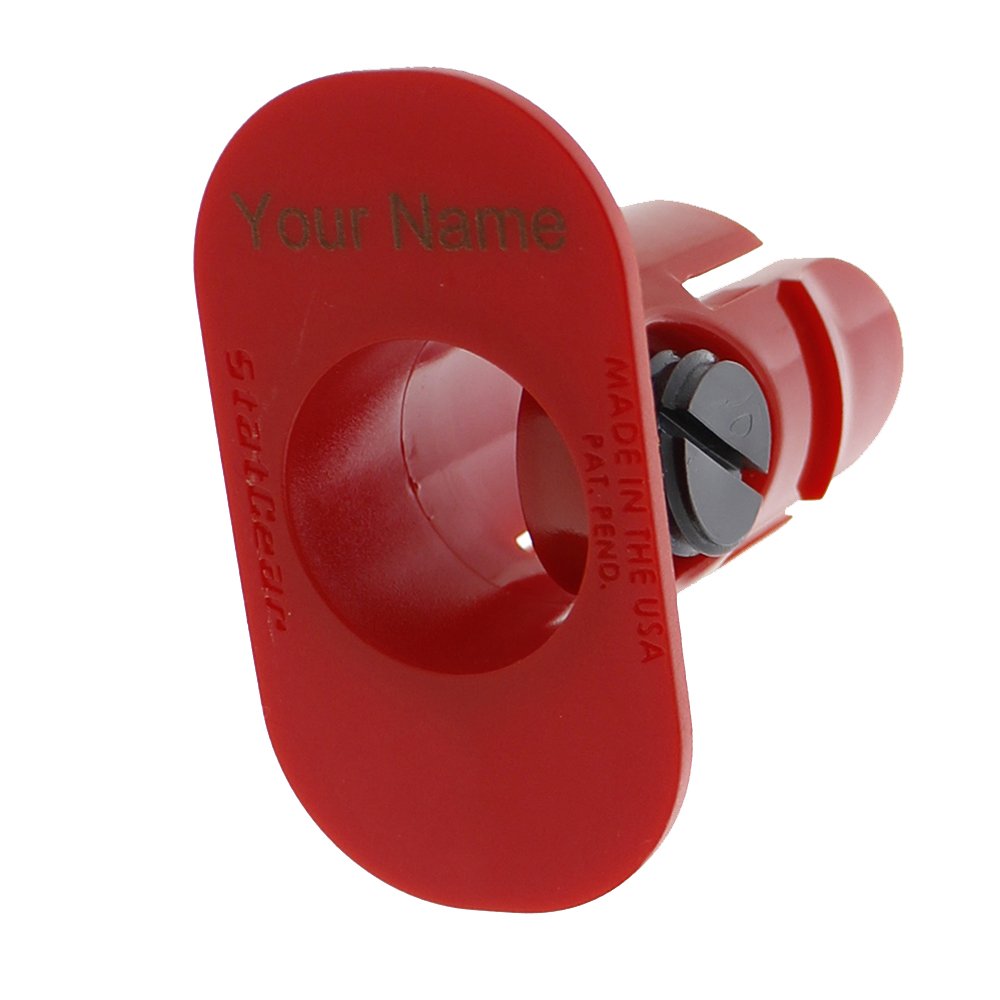 StatGear Stethoscope Tape Holder - Personalized Medical Items for Nurses, Paramedics, EMT, EMS - Red