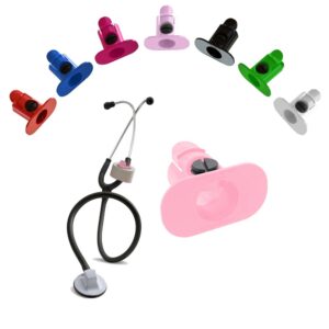 StatGear Stethoscope Tape Holder - Personalized Medical Items for Nurses, Paramedics, EMT, EMS - Pink