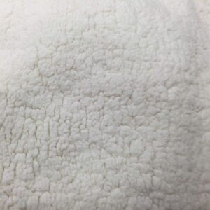 Minky Sherpa Faux Fur Fabric 60" Wide Sold by The Yard (Ivory)