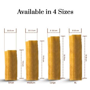 Dogsee Chew Dog Dental Chews | Long Lasting Dog Chews for Large Dogs | Yak Cheese Flavored Himalayan Dog Chew That Will Lower The Chances of Plaque and Tartar Growth | 1 Bar