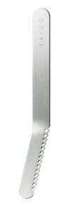 yoshikawa eatco nulu butter spreader, silver